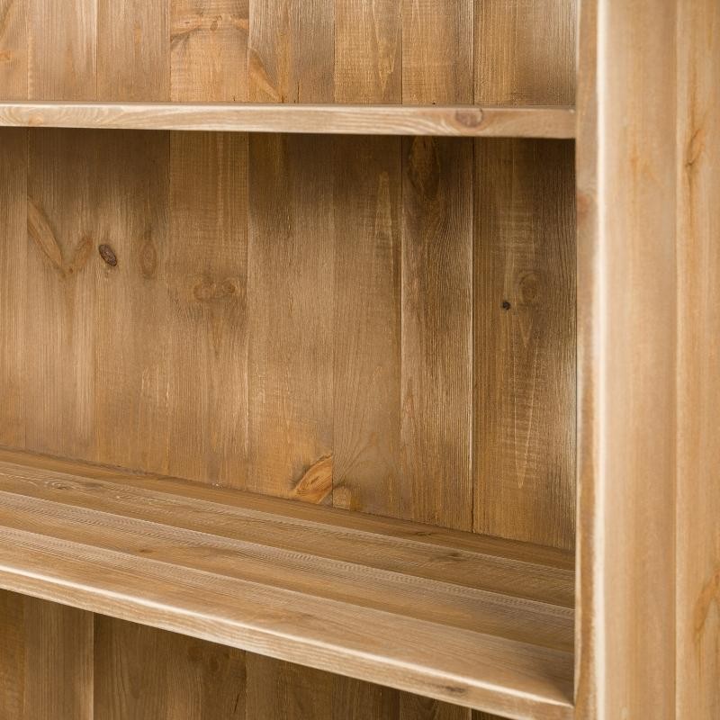 3-tier shelf unit, solid wood | TRADIS