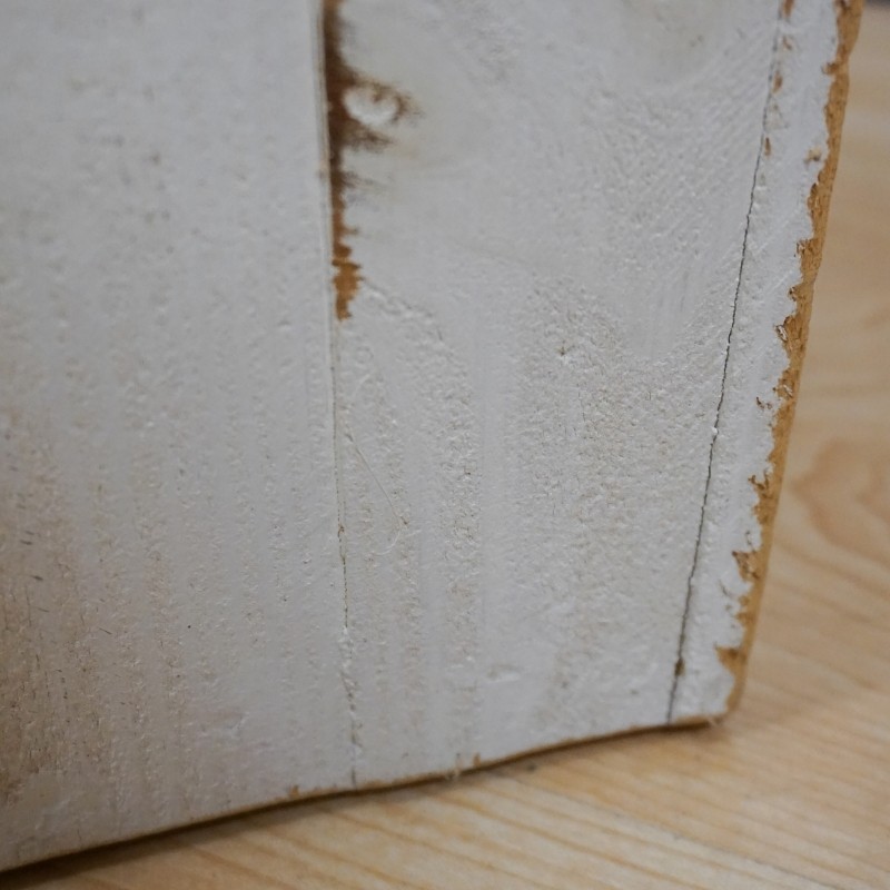 Wooden planter, solid wood, second hand