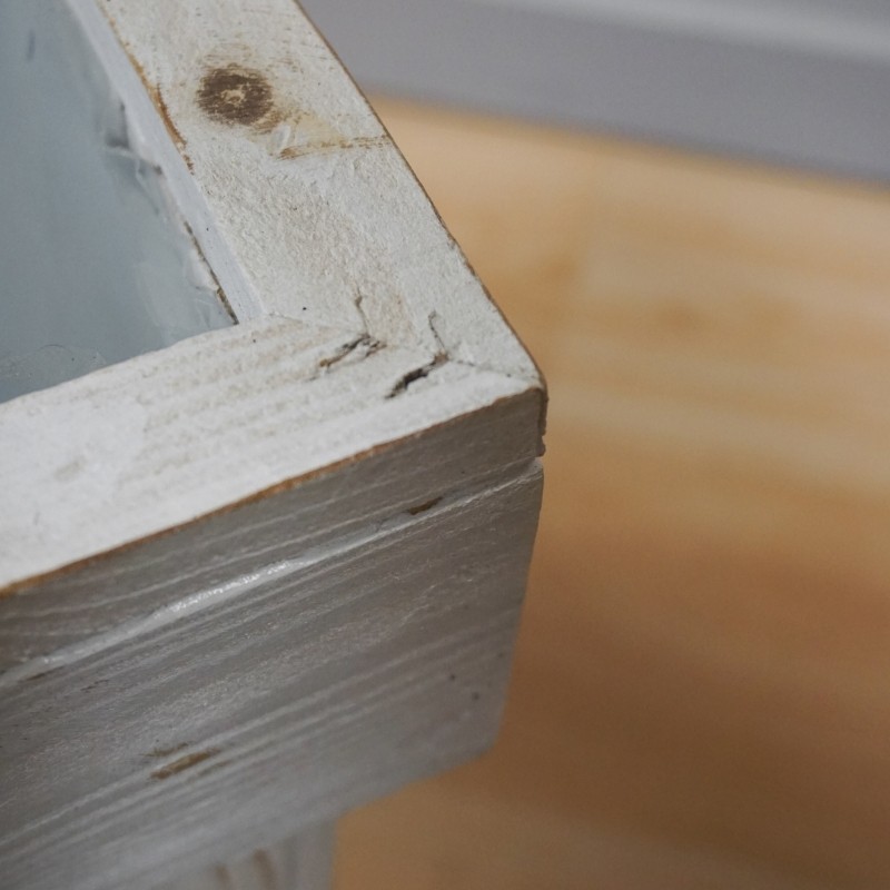 Wooden planter, solid wood, second hand