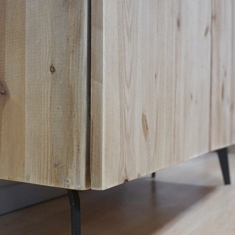 Sideboard ADELIN 2 doors solid wood, second hand furniture