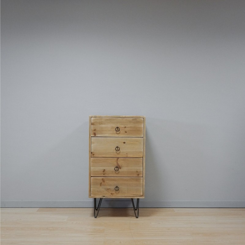 Chest of drawers ISABEAU solid wood second hand furniture
